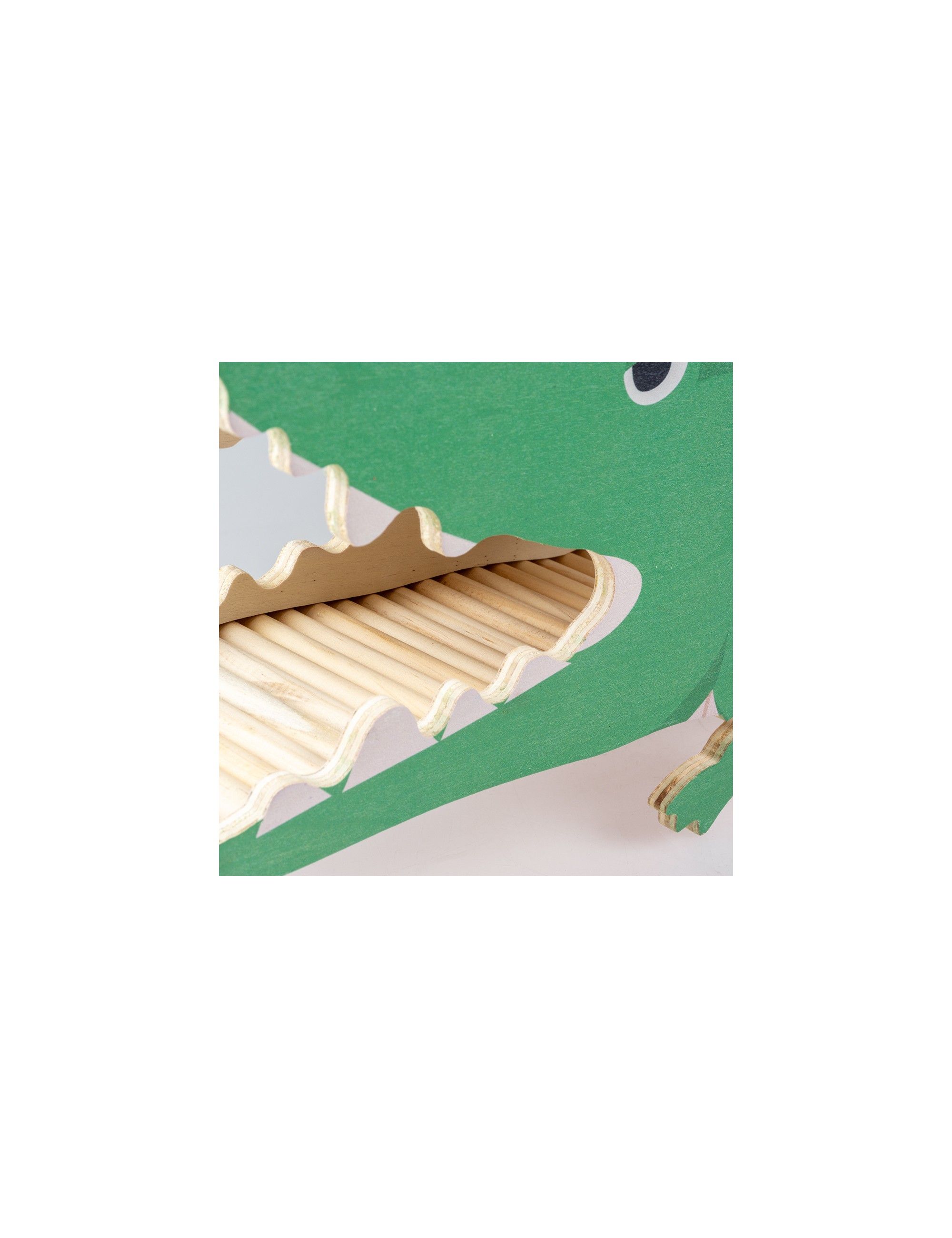 Crocodile DUVO+ Wooden House for Rodents - Adventure and Style