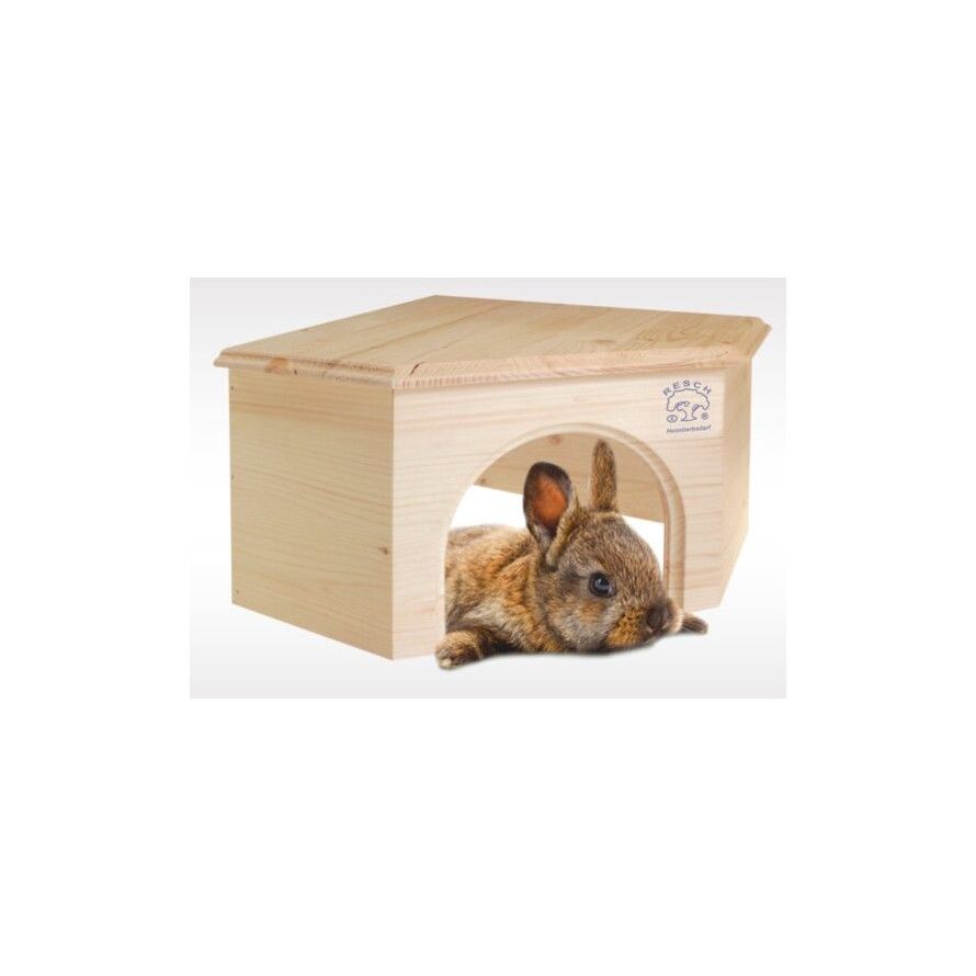Maison d'Angle pour Lapins et Cochons d'Inde RESCH - Compacte et ...
