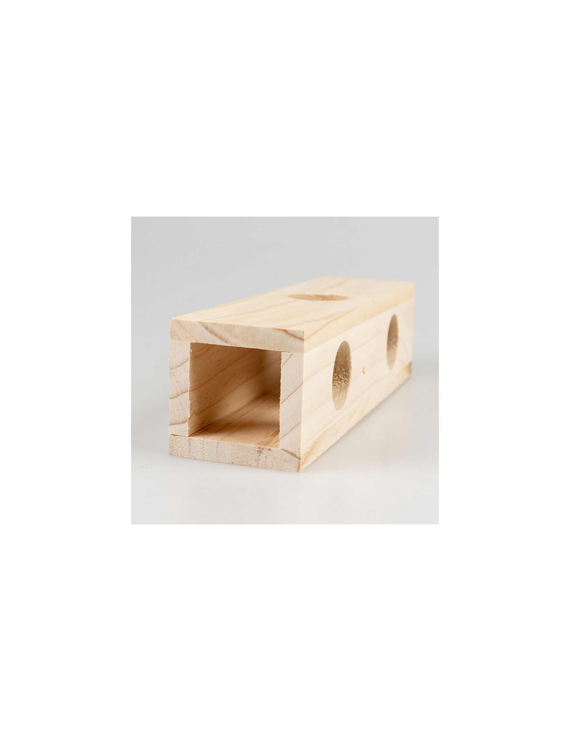 DUVO+ Wooden Tunnel for Small Rodents - Play and Well-being