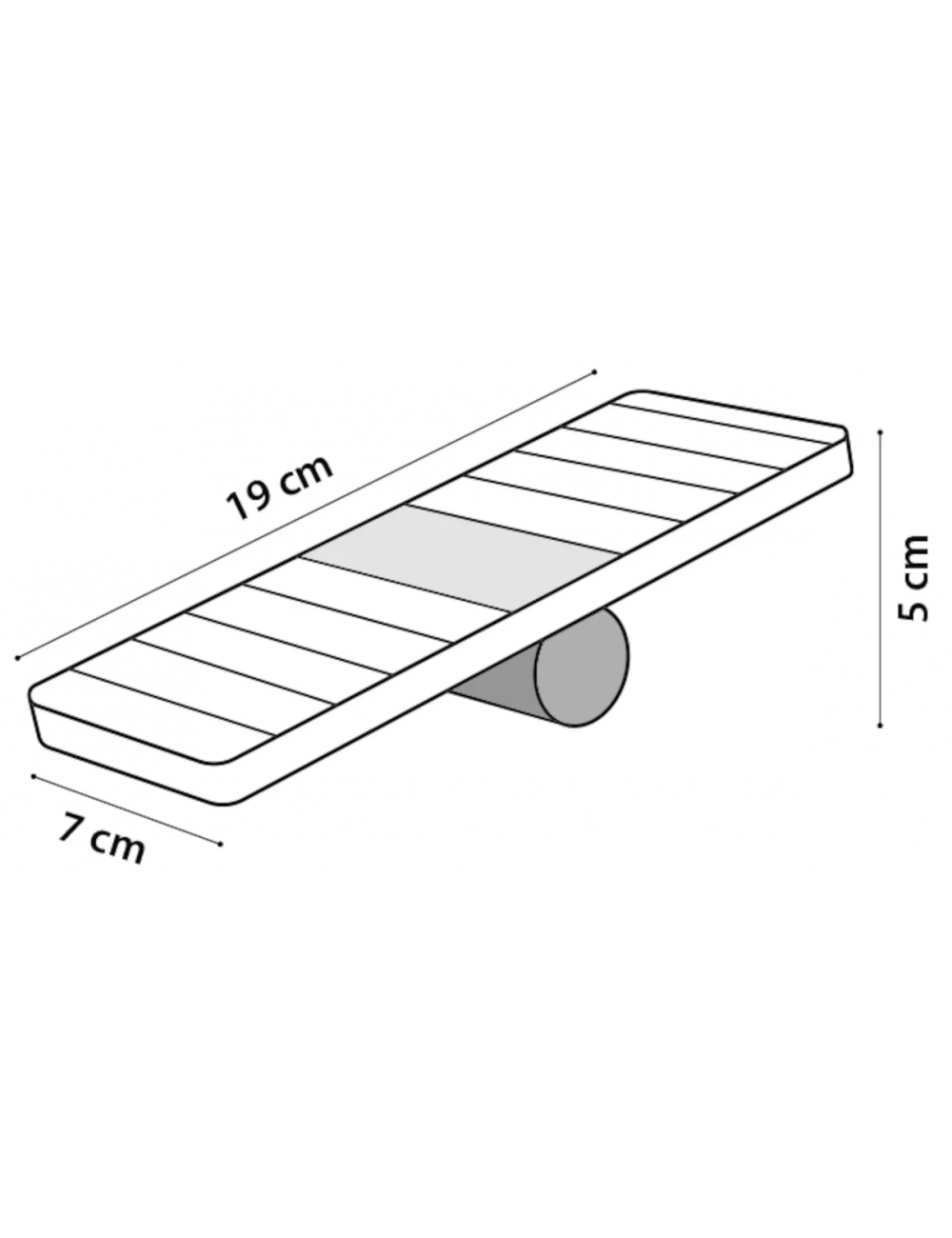 FLAMINGO Wooden Rocker for Rodents - Fun and Exercise