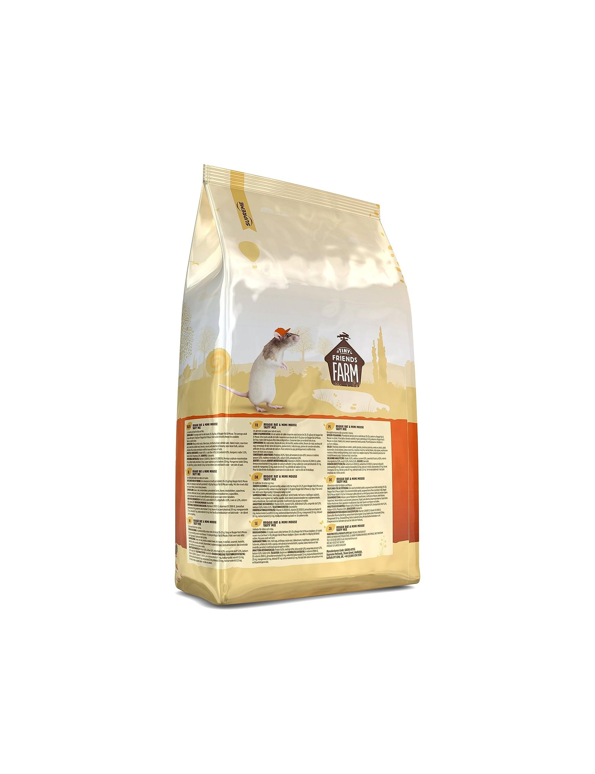 Reggie Rat & Mimi Mouse Tasty Mix: ¡Mezcla para ratas y ratones!