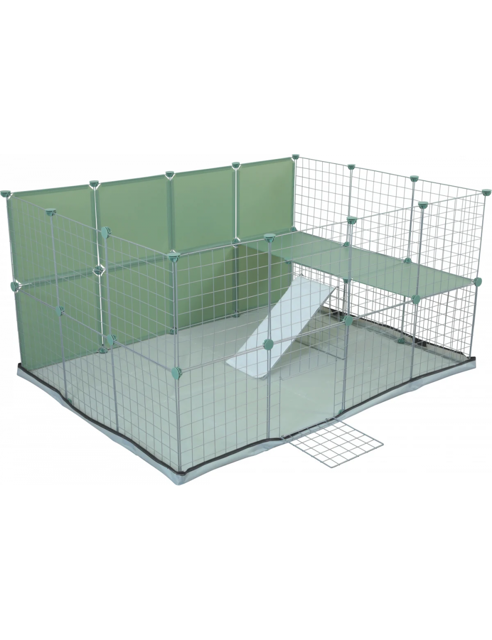 Enclos Zolux Neolife Modulable - Confort et Sécurité pour Lapins