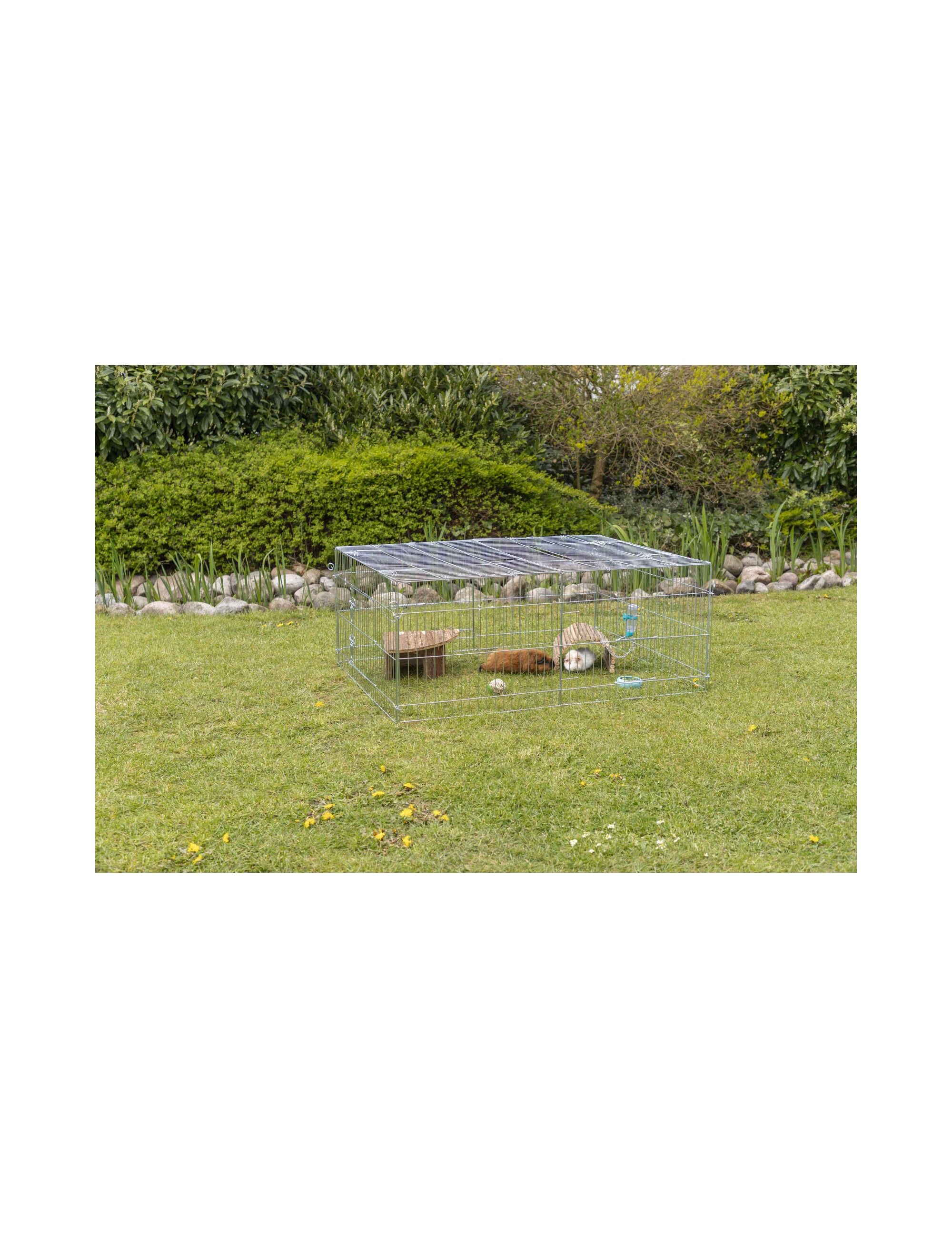 TRIXIE Enclosure with Mesh Roof for Rodents