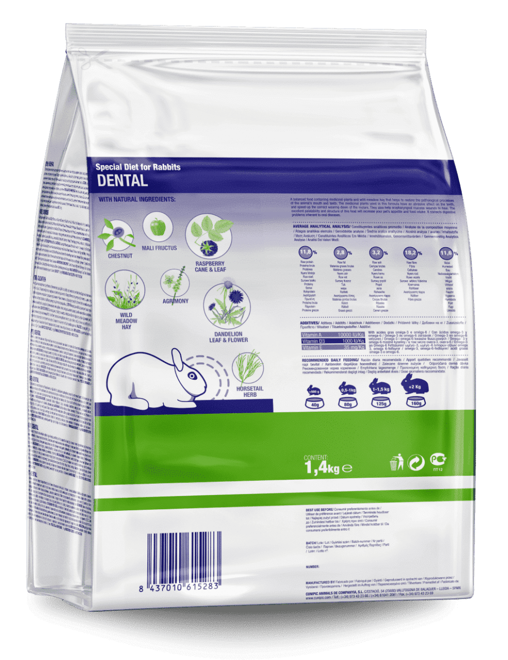 CUNIPIC Vetline Rabbit Dental: For Oral Health
