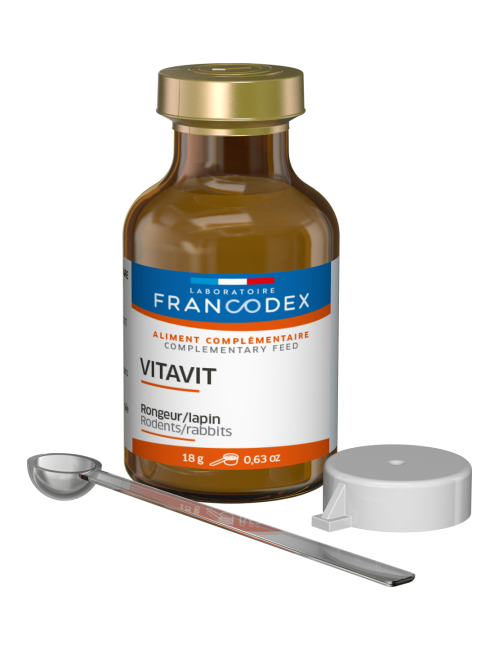 Vitavit FRANCODEX - Vitamines pour Lapins et Rongeurs