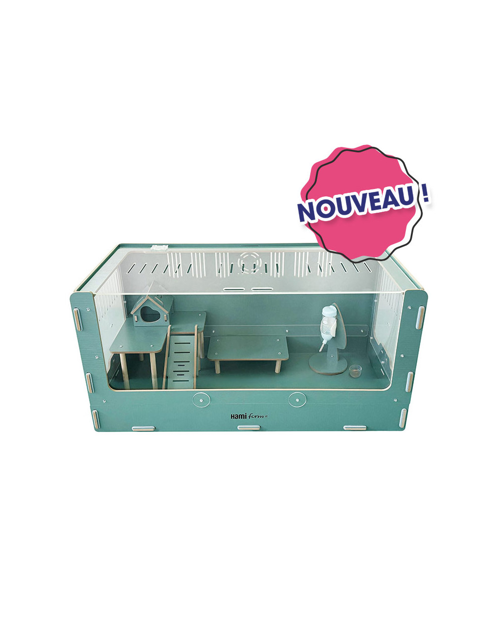 HAMIFORM - Cage pour Hamster Villa Filéa XL | Habitat spacieux